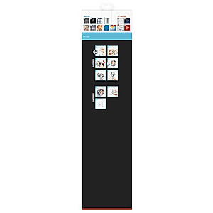 tesa SMOOZ Glass Bathroom Shelf - No Drill Shelf Made of Satined Glass and Chrome-Plated Metal - Stainless - Waterproof - Includes Removable Adhesive Solution, 121 mm x 600 mm x 50 mm