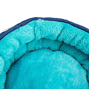 EveryYay Snooze Fest Jungle-Print Donut Ferret Bed, 11" L X 11" W X 4.5" H