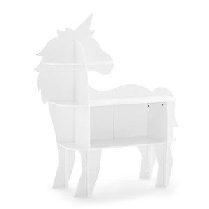 Delta Children Unicorn Bookcase - Greenguard Gold Certified, White