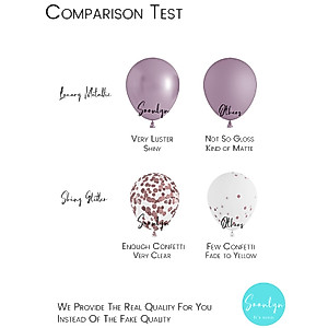 Soonlyn Baby Shower Decorations for Girl 140 Pcs Pink Balloon Garland Butterfly Stickers 18 In 12 In 10 In 5 In Lilac Purple Chrome Rose Gold Confetti Balloon Arch Kit for Girl Birthday Party