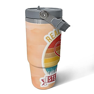 Real heroes stethoscope cup,30oz stainless steel thermos cup with lid and straw,Nurse gift,Nurse coffee cup,Nurse gift,Nurse Christmas gift, medical assistant gift,Nurse gift-Nurse cup