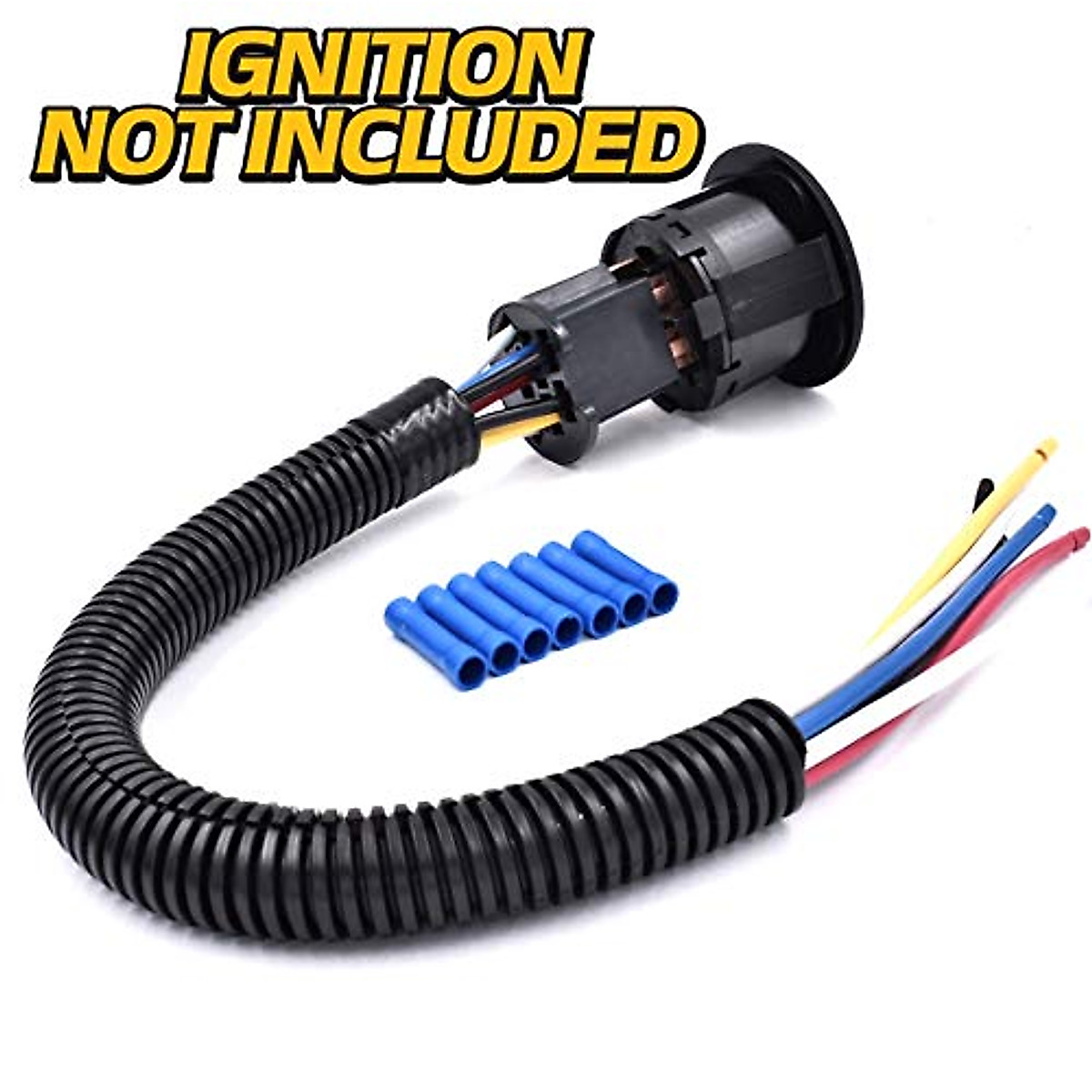 HD Switch Starter Ignition Switch Wire Harness Connector Repair Kit Replaces John Deere Mowers D100 D105 D110 D120 D125 D130 D140 D150 D155 D160 D170 Lawn Mower Garden Tractors