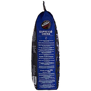 Caffe Vergnano Espresso Roast "Crema 800 Blend" Whole Bean Coffee | 2.2 Lb Bag (1 kilo) | Imported from Italy