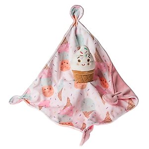 Mary Meyer Soothie Security Blanket, 10 x 10-inches, Sweet Ice Cream