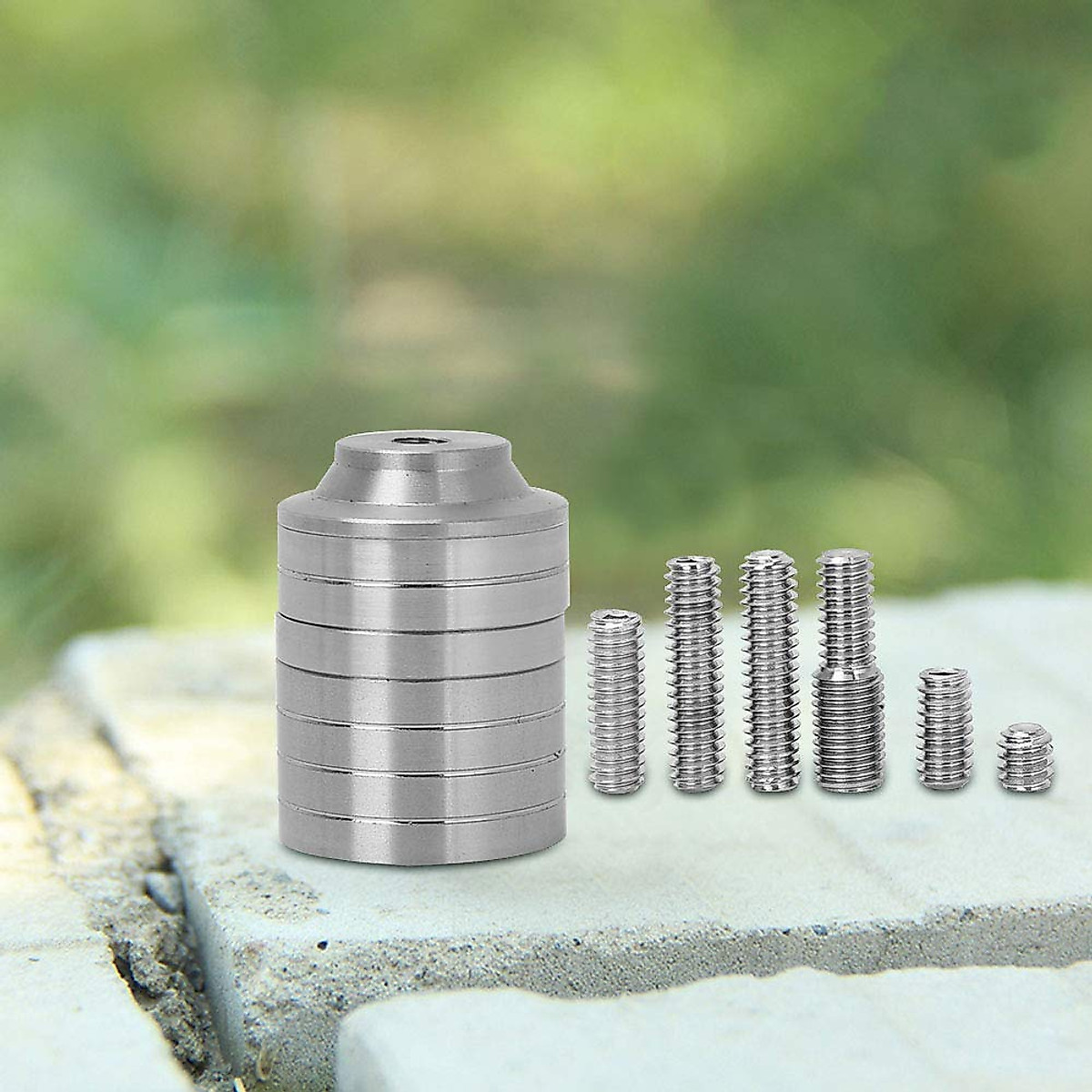 Zerone Adjustable Stabilizer Weights Archery Balance Bar Weight Kit, Balance Bar Bolt Hunting for Compound Bow Stabilizer and Recurve Bow Accessory