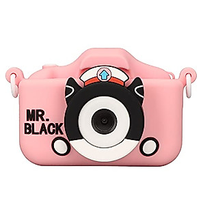 Digital Video Cameras, 2 Inch HD Screen for Kids Stimulate Kids Imagination Dual Front and Back MP3 Cameras for Photo (Without 32G Memory Card with Card Reader)
