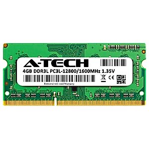 A-Tech 4GB RAM Replacement for HP 691740-001 | DDR3/DDR3L 1600MHz PC3L-12800 1.35V SODIMM 204-Pin Memory Module