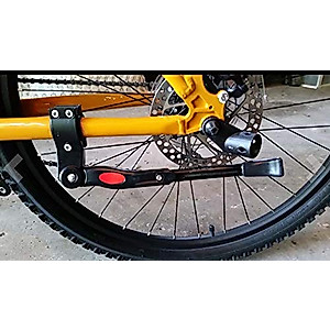 Bike Kickstand,Kickstand for Bike,Kick Stand Adjustable for 22" 24" 26" 27" Mountain Bike/Road Bicycle/BMX/MTB/City Commuter Bike/Kids Bike/Sports Bike/Adult Bike