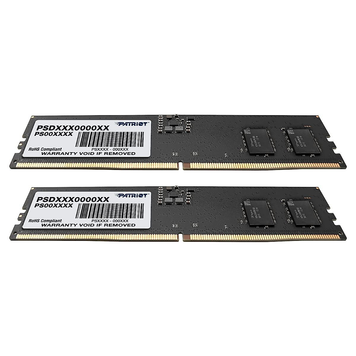 Patriot Memory Signature Line Series DDR5 16GB (2 x 8GB) 4800MHz UDIMM Kit - PSD516G4800K