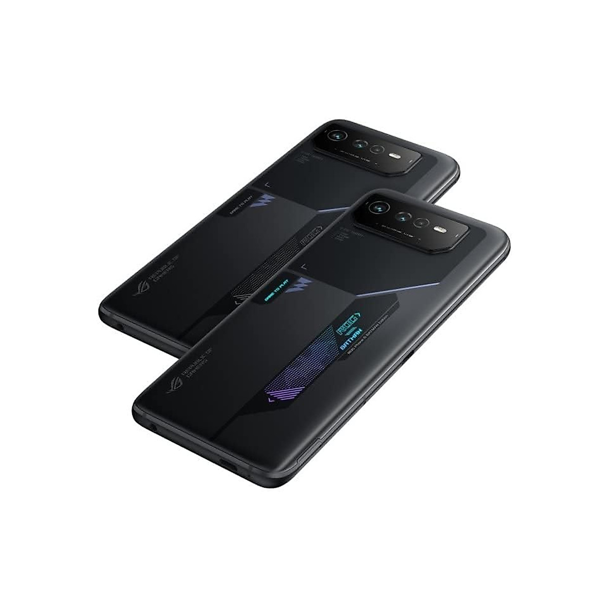 ASUS ROG Phone 6 Batman Edition 5G AI2203 Dual 256GB 12GB RAM Factory Unlocked (GSM Only | No CDMA - not Compatible with Verizon/Sprint) - Night Black