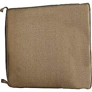 Darlee Santa Barbara Cast Aluminum Patio Ottoman - Antique Bronze