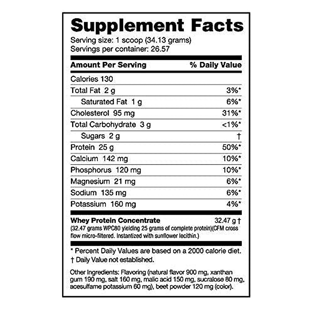 NutraBio Classic Whey Protein Powder- 25G of Protein Per Scoop - Full-Spectrum Amino Acid Profile - No Fillers, Artificial Colors, Preservatives - Low Glycemic Index - Strawberry Shortcake, 2 Pounds