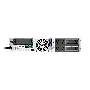 APC Network UPS, 1000VA Smart-UPS Sine Wave UPS with Extended Run Option, SMX1000C, Tower/2U Rackmount Convertible, Line-Interactive, 120V