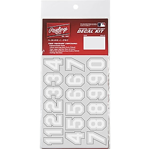 Rawlings | MLB Authentic Baseball Helmet Decal Kit | Baltimore Orioles