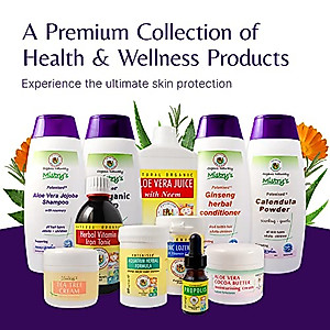 Mistry's Aloe Vera Jojoba Conditioner 200ml - Natural Hair Care, Gentle, Strengthening & Nourishing - Suitable for All Ages and Hair Types, Additive Free, Vegan,