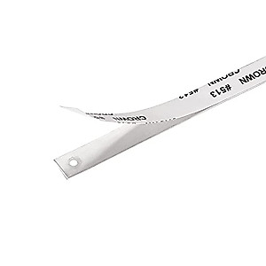 uxcell Center Finding Ruler 6-inch Table Sticky Adhesive Tape Measure, Aluminum Track Ruler with Holes, (from The Middle).