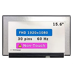 15.6" Screen Replacement for Lenovo Thinkpad P15 (2ND GEN) Model 20YR LCD Display Panel 30 pins 60 Hz (FHD 1920×1080 Non-Touch)