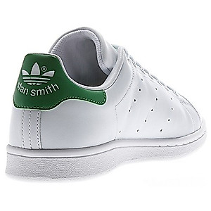 adidas Originals Men's Stan Smith Sneaker, White/White/Green, 19