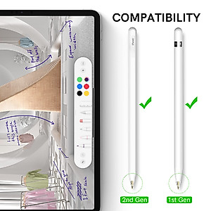 Apple Pencil 2nd Generation Case + 2 Pack Apple Pencil Tips