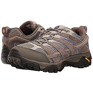 Merrell Women's Moab 2 Waterproof Hiking Shoe, Falcon, 7.5 M US