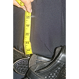 Shirt Lock Undergarment Duty Suspenders | Heavy Duty Elastic Duty Belt Suspenders | Slim and Hidden Duty Accessory