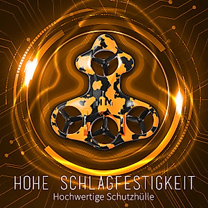 SainSmart Jr. Mini Drone for Kids, Remote Control Helicopters Toy, Hobby RC Quadcopter Indoor, 2 Rechargeable Batteries, 3 Speed and 3D Flip for Beginners, Black