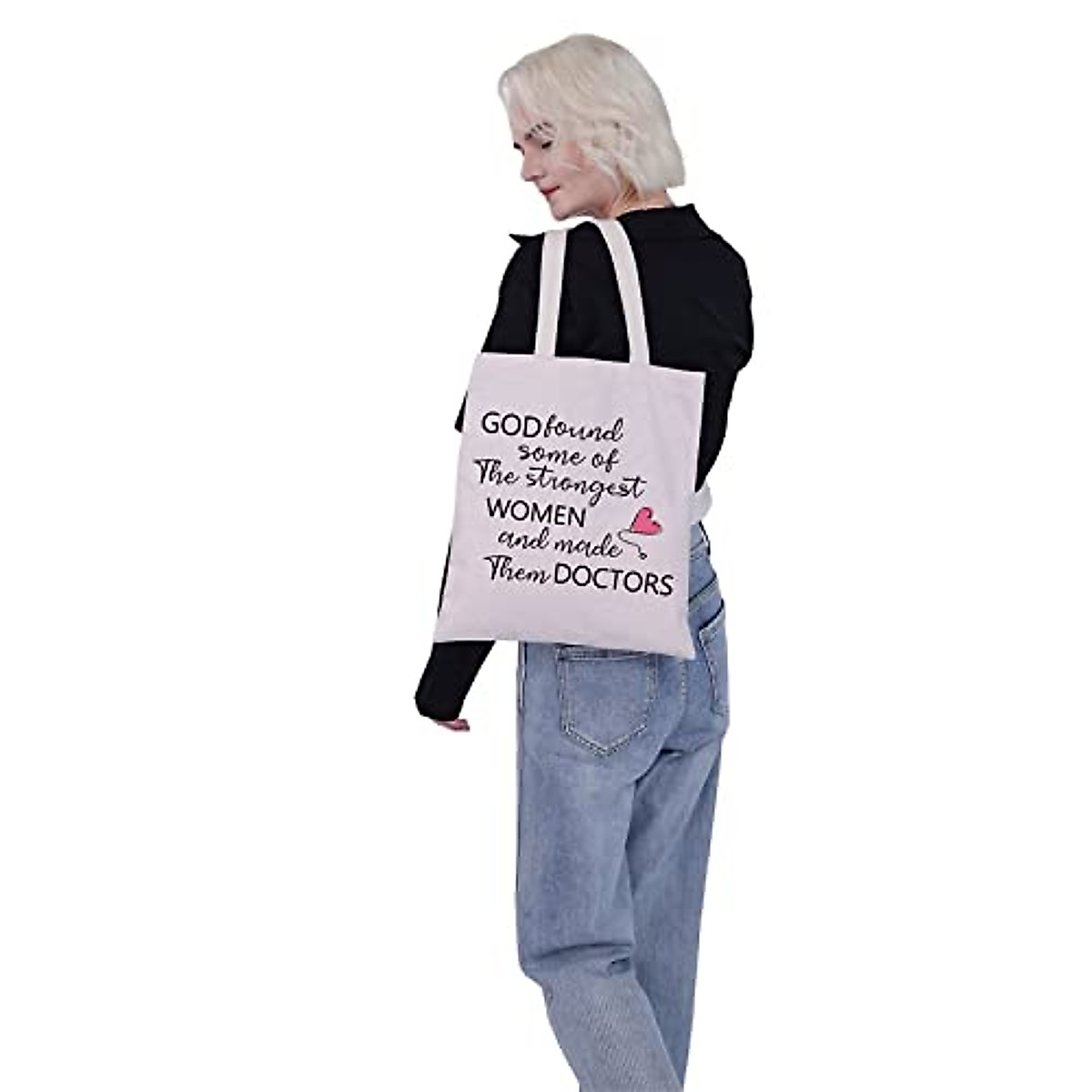 G2TUP Doctor Bags for Women Medical Supplies Bag for Doctors Medical Doctor Graduation Gift (Doctor Tote)