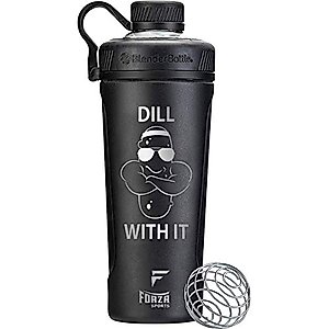 Forza Sports Blender Bottle x Radian 26 oz. Shaker - Dill With It - Black