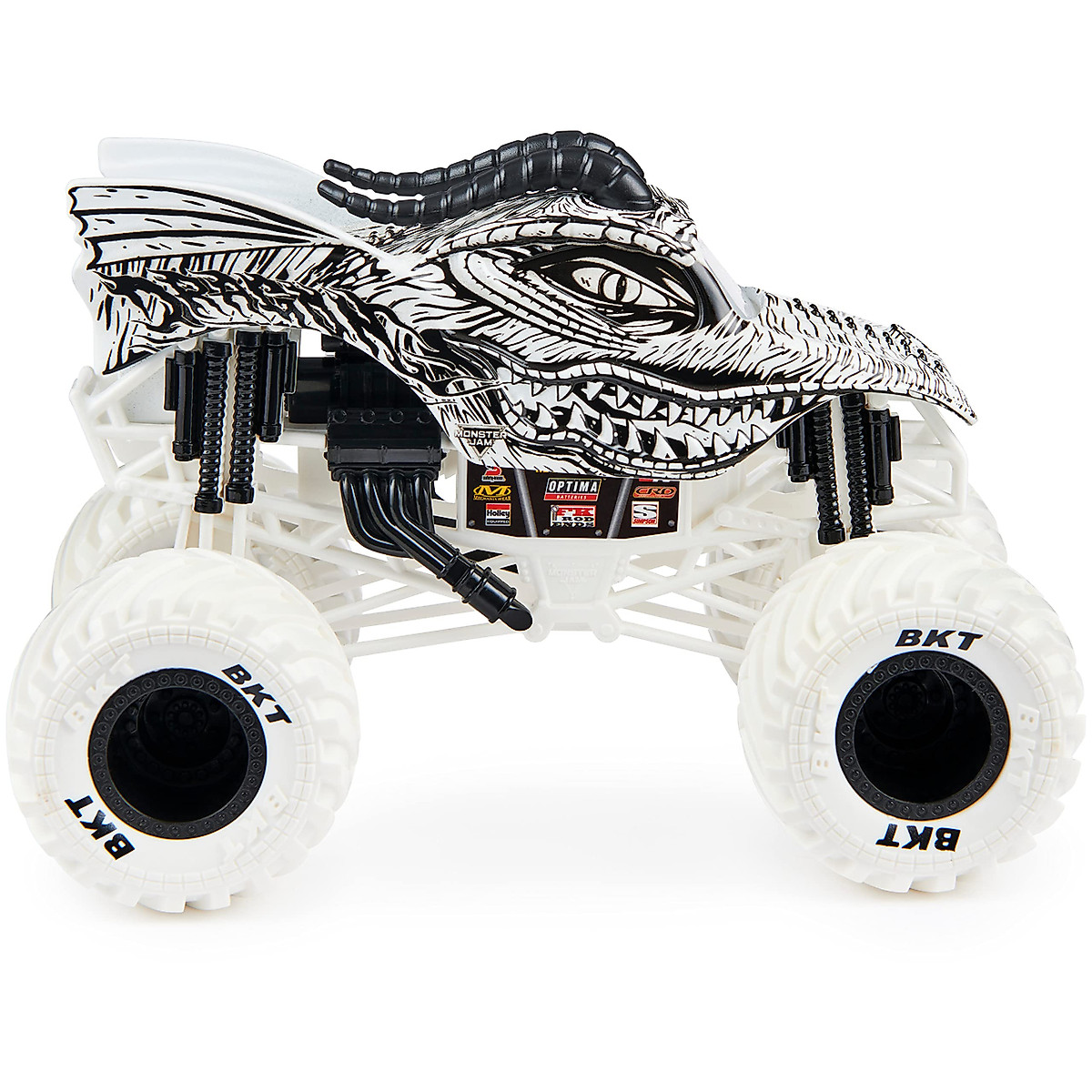 Monster Jam, Official Dragon Monster Truck, Collector Die-Cast Vehicle, 1:24 Scale