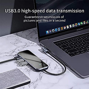 SHYPT Docking Station Expansion Notebook Accessories Mobile Phone Tablet Connection Cloud Computer Projection Line USB Adapter