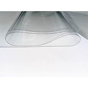 Clear Marine Vinyl 20 Gauge Double Polished 54 Inches Wide by 5 Yards