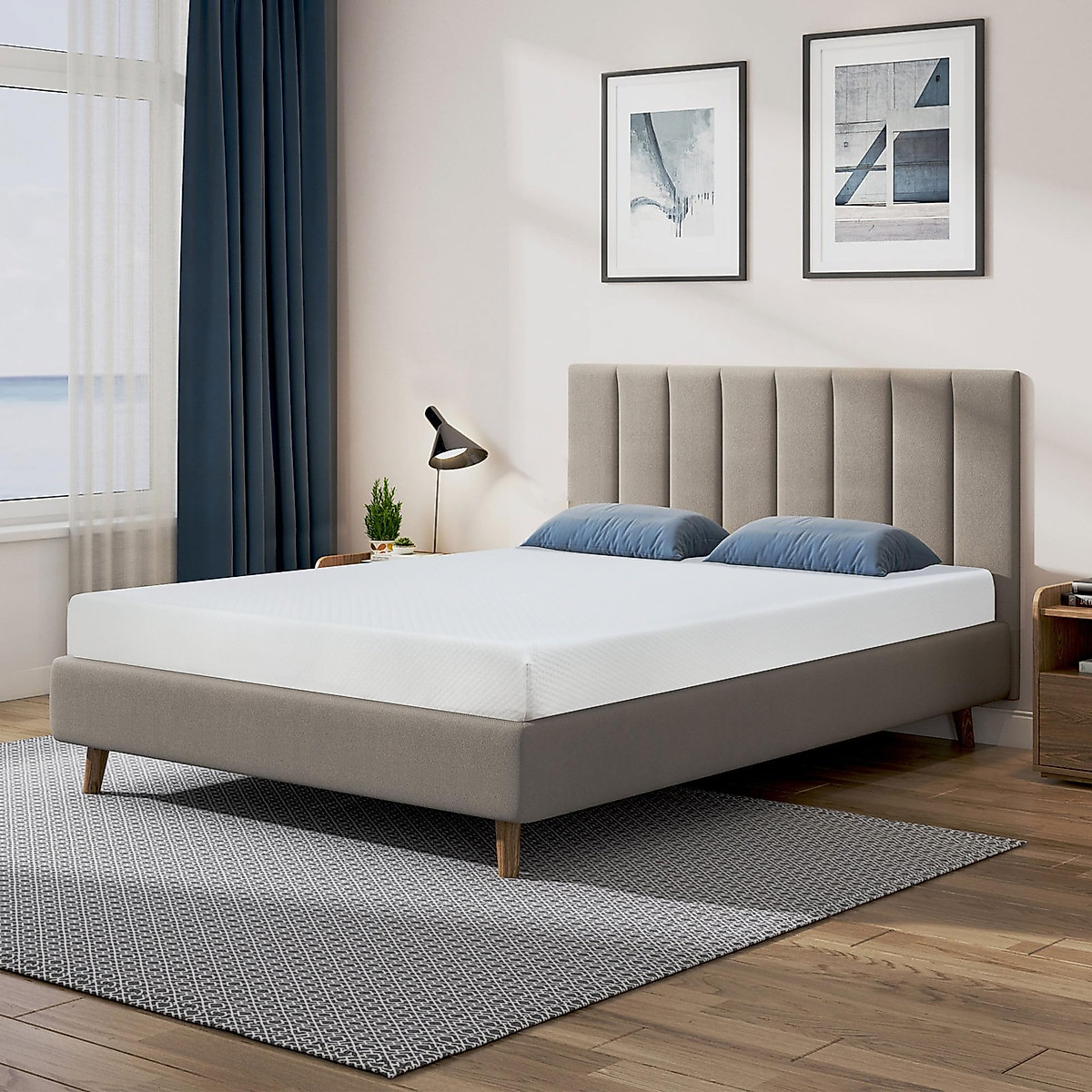 Full Size Mattress, Medium Firm Full Mattress 5/6/8/10/12/14 In Mattress for Pressure Relief & Cooler Sleep, Certipur-Us Certified Full Size Mattress in a Box Memory Foam Mattress (Full, 5 In)