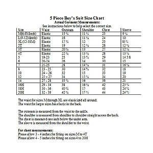 5 Piece Navy Blue Suit with Shirt, Vest, and Tie (12 Husky)