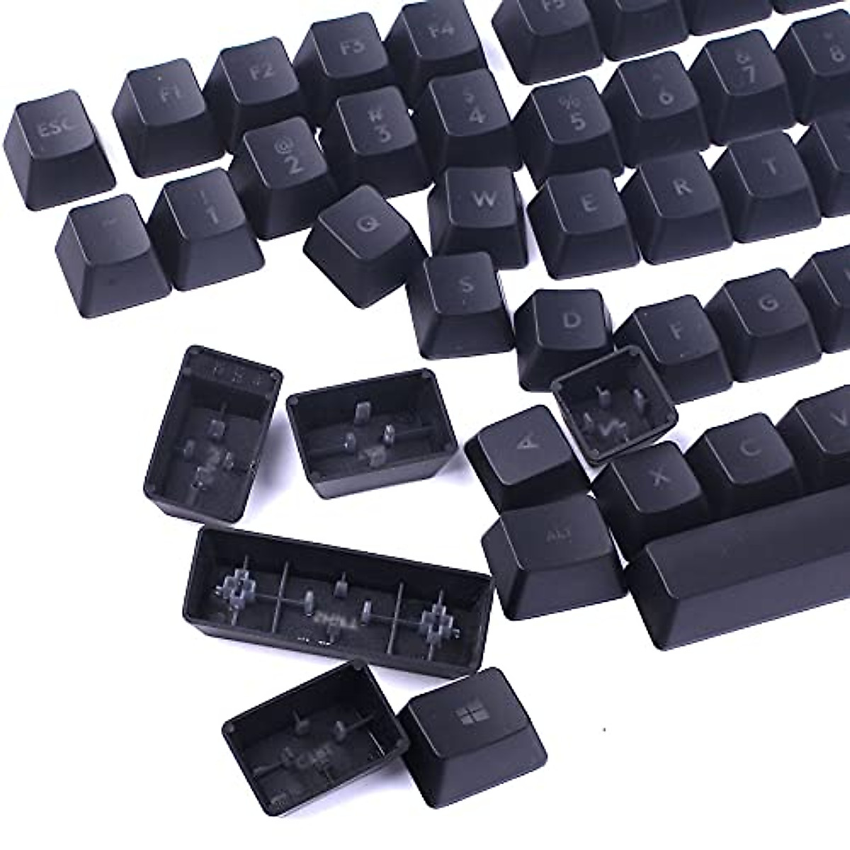 HUYUN A Full Set 104 keycaps Replacement for Romer-G Switchs Logit G512 G513 RGB Mechanical Gaming Keyboard