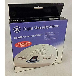 GE 29875GE1 Phone Answering Machine White 29875GE1