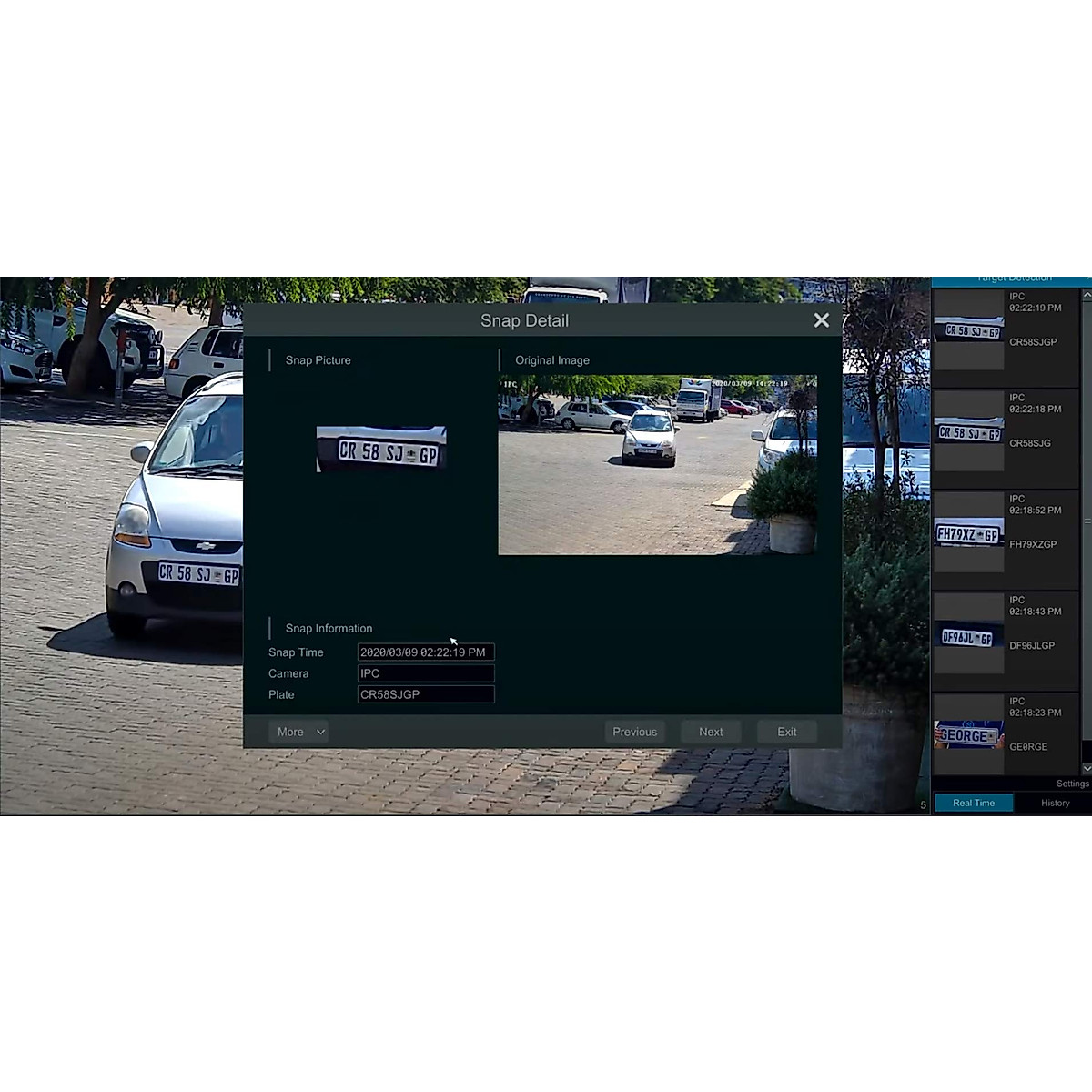 HDView License Plate Recognition Camera, IP Network LPR Camera, Starlight, True WDR, Car Plate Number Database Search, Audio, 60fps, Micro SD Card, 7-22mm Motorized Lens