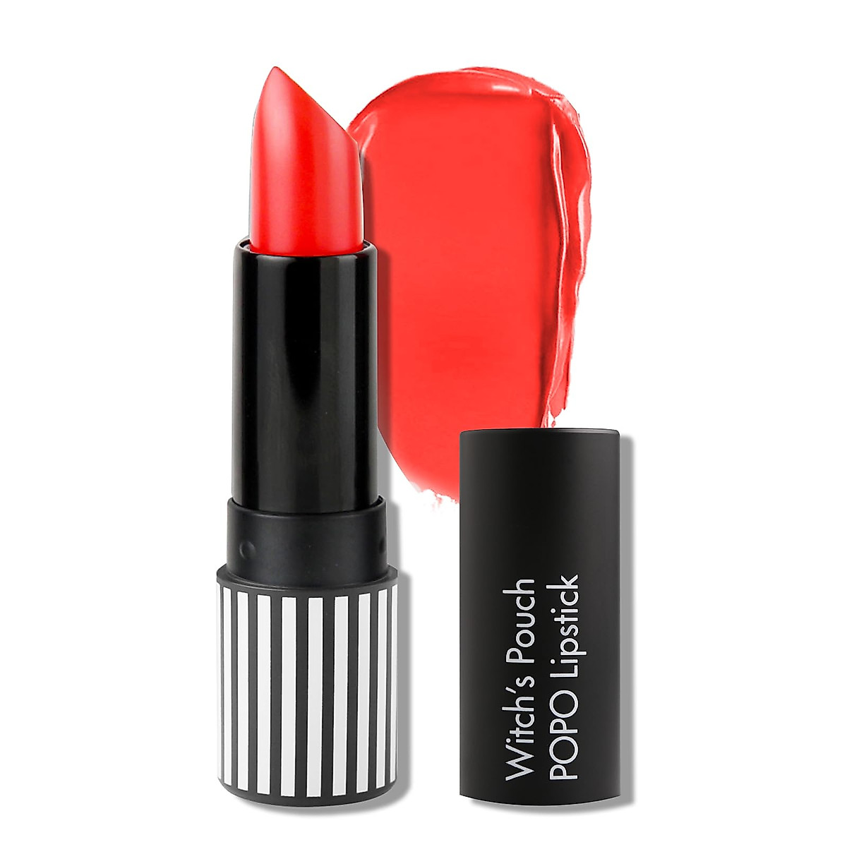 Witch's Pouch Moisturizing Lipstick, S18 Mandarin Red - Long Lasting, Cream Finish Lip Color for Women