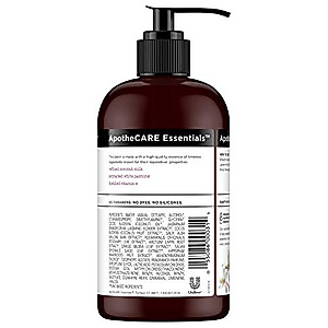 ApotheCARE Essentials The Mender Damaged Hair Repair Conditioner, Coconut Milk, White Jasmine, Vitamin E, 12 oz