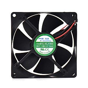 for TIANXUAN TX9025L18S 18V 0.14A 909025mm Refrigerator Thermostat Cooling Fan
