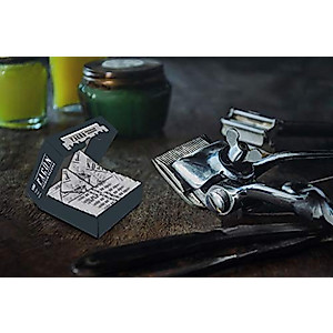 100 Facón Platinum Japanese Stainless Steel Single Edge Razor Blades for Professional Barber Straight Razor - 200+ Shaves