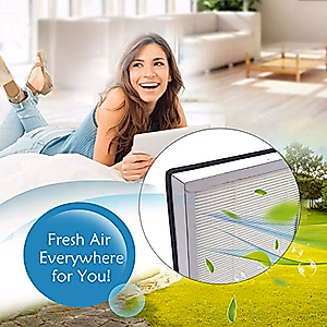 GreenR3 1-PACK Cut-to-Fit Carbon Pad 16 x 48 inches for Air Filters Charcoal Sheet fits Air Purifiers Range Hoods Furnace Filters removes Odor VOC Parts Accessories Replacement Replenishment and more