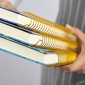 Van Gogh Notebook Large Spiral Notebook College Ruled 11" x 9.5" and 300 Pages，Durable Hardcover Spiral Notebook College Spiral Aesthetic Journal Notebook
