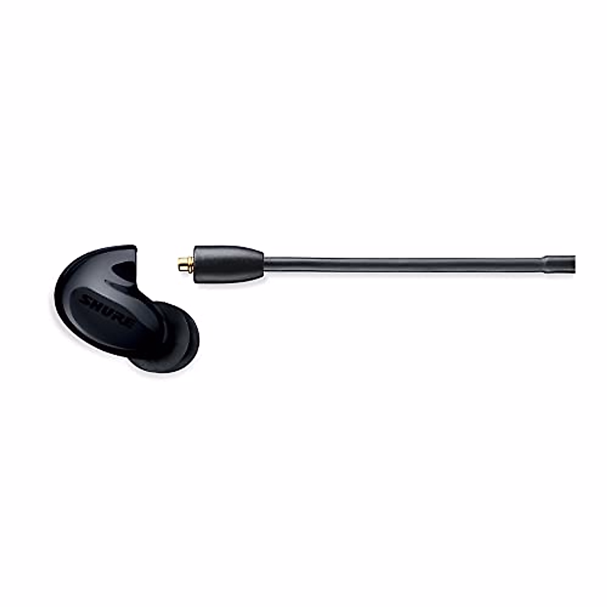 Shure SE846 Wired Sound Isolating Earbuds, High Definition Sound + Natural Bass, Four Drivers, Secure in-Ear Fit, Detachable Cable, Durable Quality, Compatible with Apple & Android Devices - Black