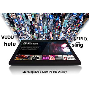 Azpen 10 Inch Android 10 OS Google Certified Tablet Dual Cameras HD 1280 x 800 IPS Display 2GB RAM 32GB Storage Bluetooth GPS