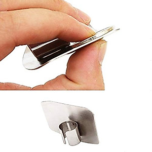 ZOCONE 2 PCs Finger Guard For Cutting Kitchen Tool Finger Guard Stainless Steel Finger Protector Avoid Hurting When Slicing and Dicing Kitchen Safe Chop Cut Tool (PH0088)