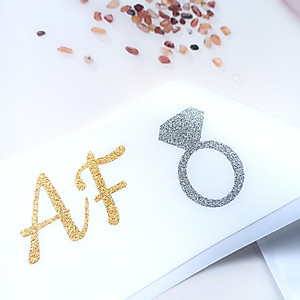 Magnusson's Garden Engaged AF Sash, I Said Yes Couple Wedding Party, Bridal Shower, Bachelor, Bachelorette, Engagement Party Accessory, Engagement Gift for Women, Bride, Groom-to-Be, Future Mr and Mrs