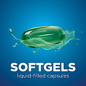 Amazon Basic Care Nighttime Cold and Flu Relief Softgels, 6 Hour Cold Medicine, Relieves Major Flu Symptoms So You Can Rest, 48 Count (Pack of 1)