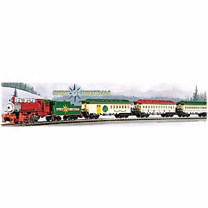 Bachmann Trains - Spirit Of Christmas Ready To Run Electric Train Set - N Scale
