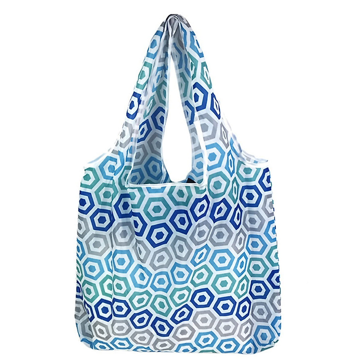 JUNYY Large Capacity Reusable Shopping Bag Eco Friendly Durable Grocery Handbags Folding Tote Bag(Style 10)