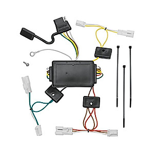 Tekonsha 118458 T-One® T-Connector Harness, 4-Way Flat, w/Circuit Protected Converter, Compatable with 2003-2008 Pontiac Vibe